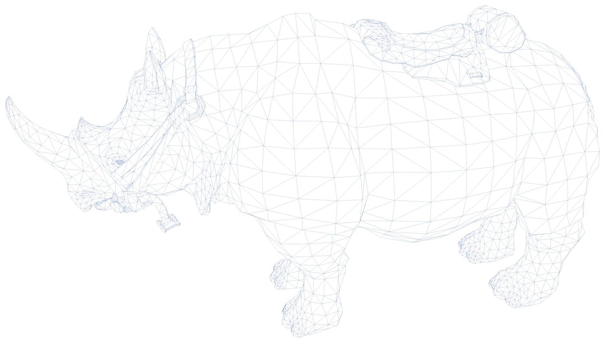 3D Rhino Animated Model - TurboSquid 2186714