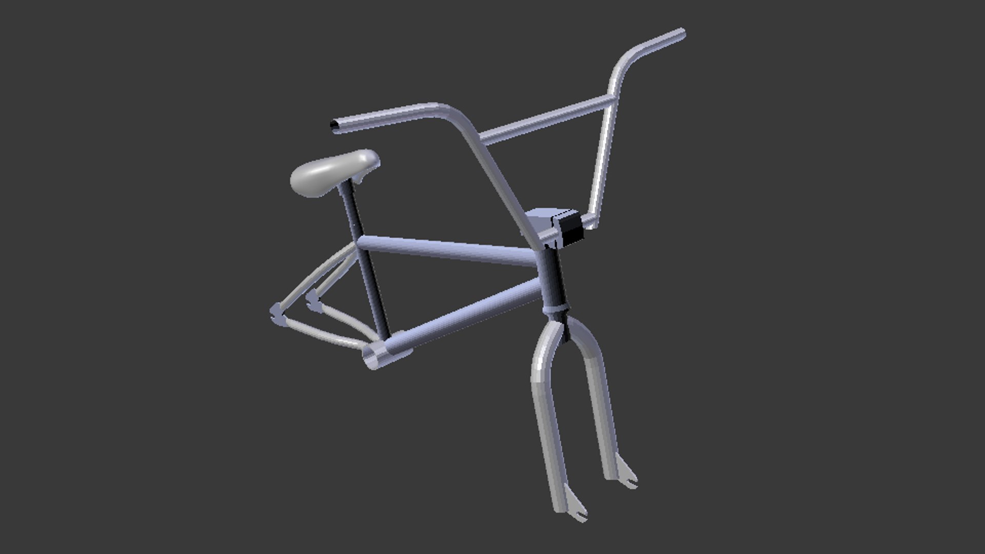 BMX Bike Frame 3D model - TurboSquid 1894338
