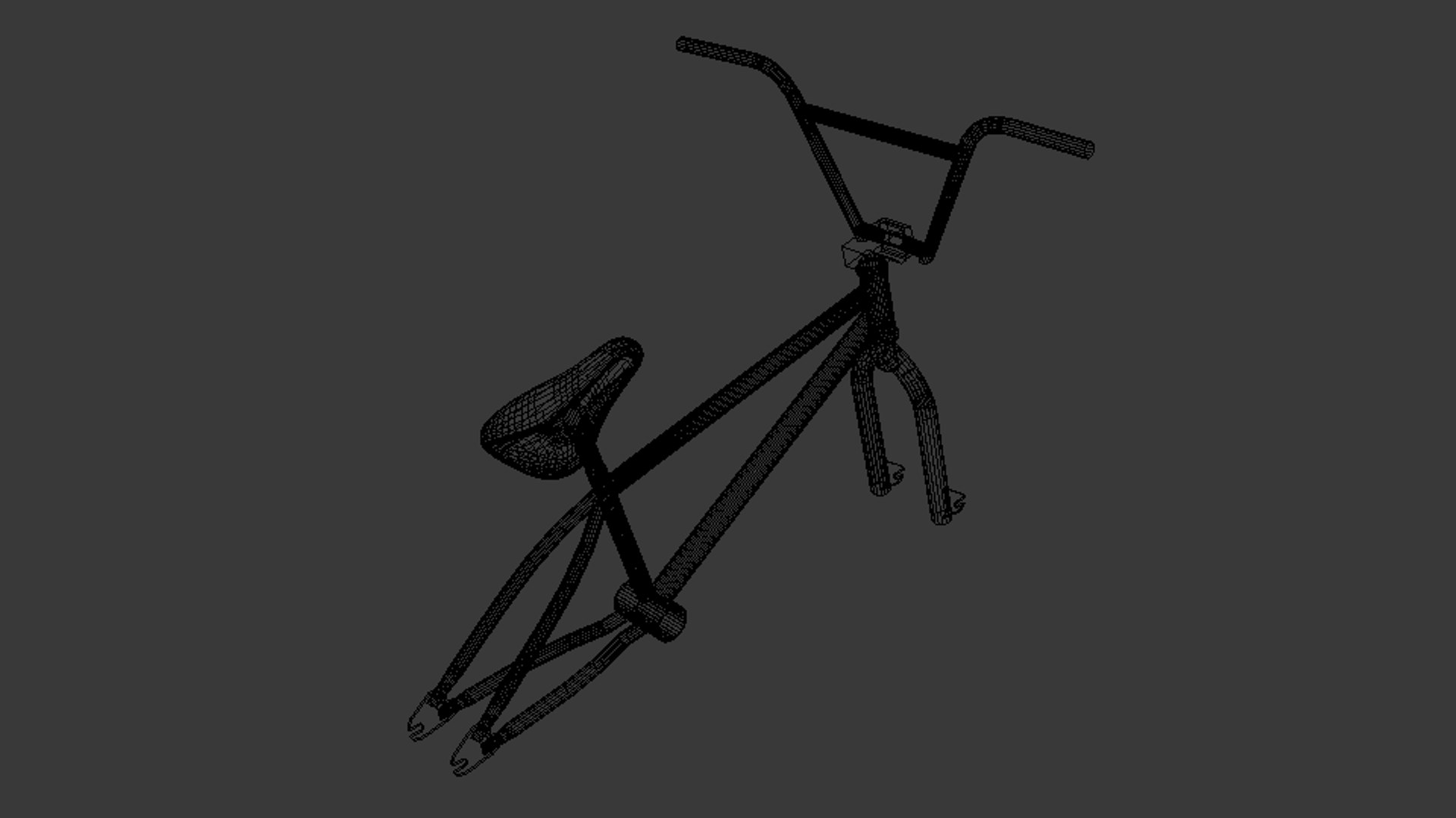 BMX Bike Frame 3D model - TurboSquid 1894338