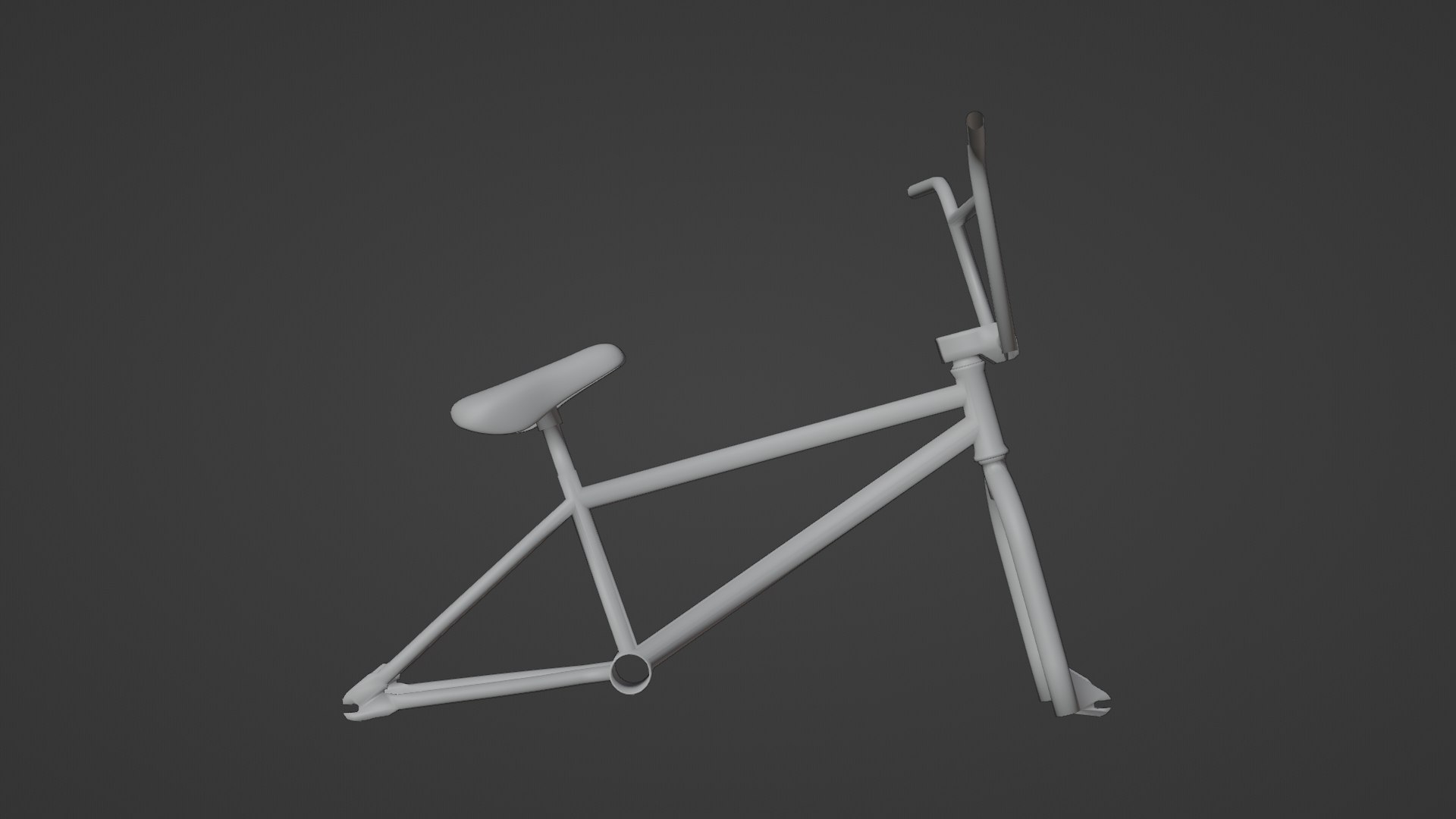 BMX Bike Frame 3D model - TurboSquid 1894338