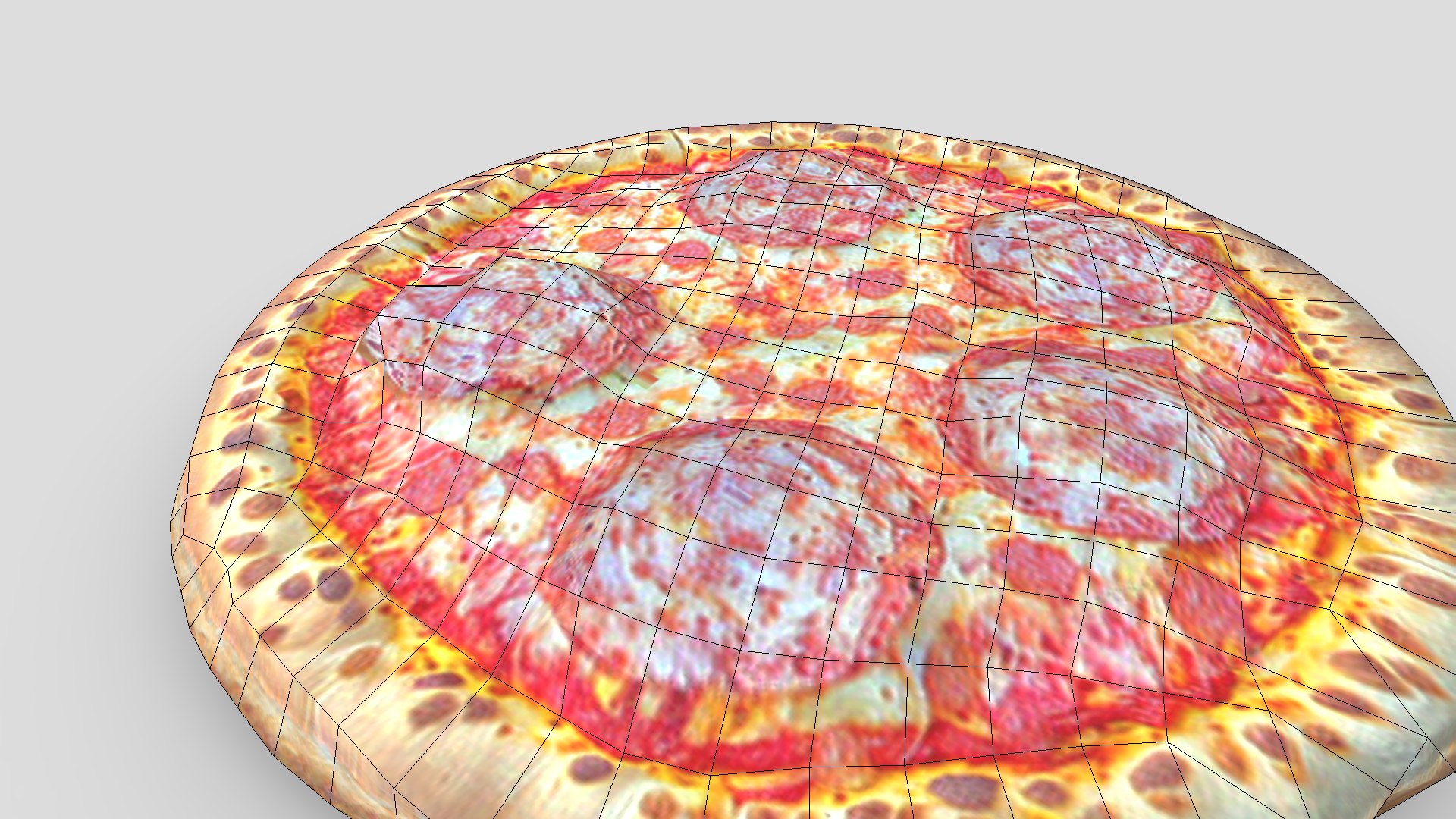 Free 3D Pizza Salami Model - TurboSquid 2212024