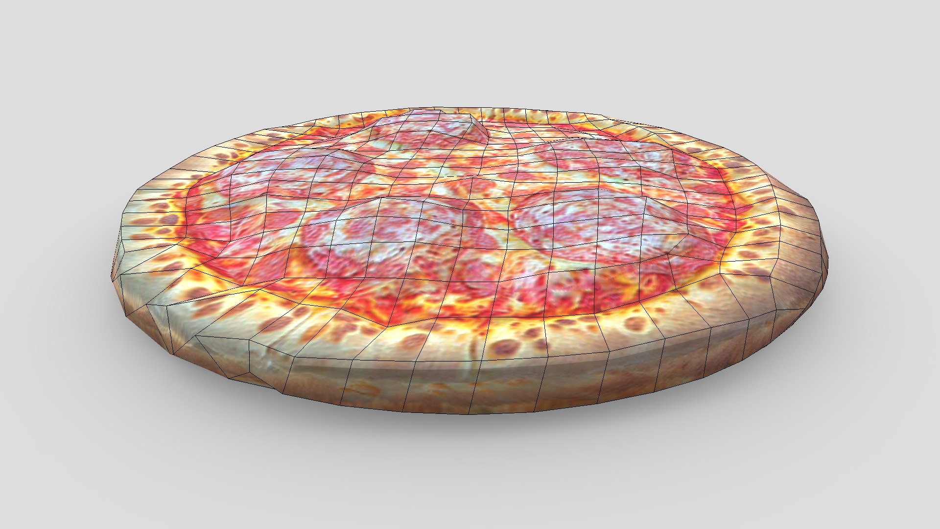 Free 3D Pizza Salami Model - TurboSquid 2212024