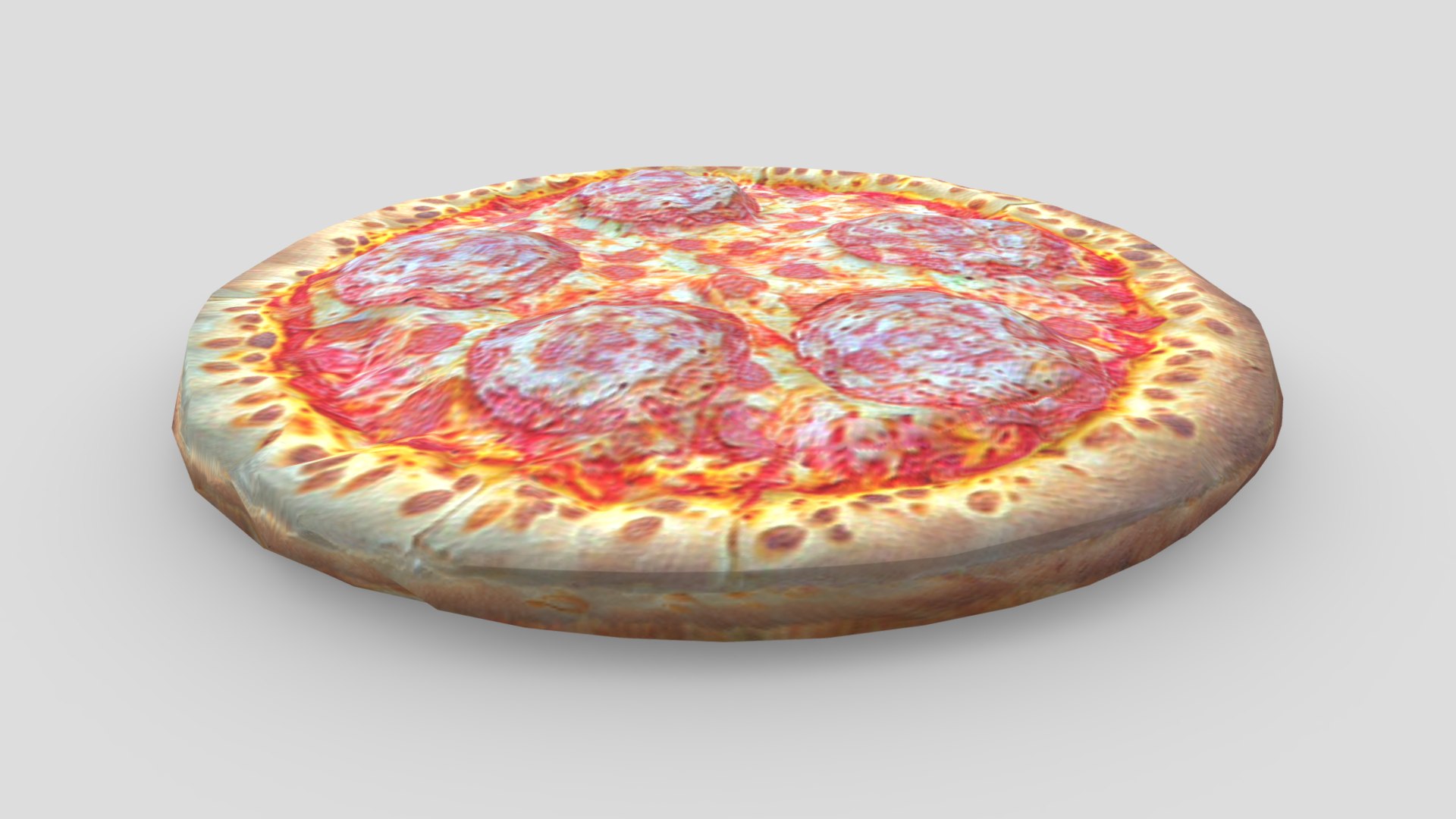 Free 3D Pizza Salami Model - TurboSquid 2212024