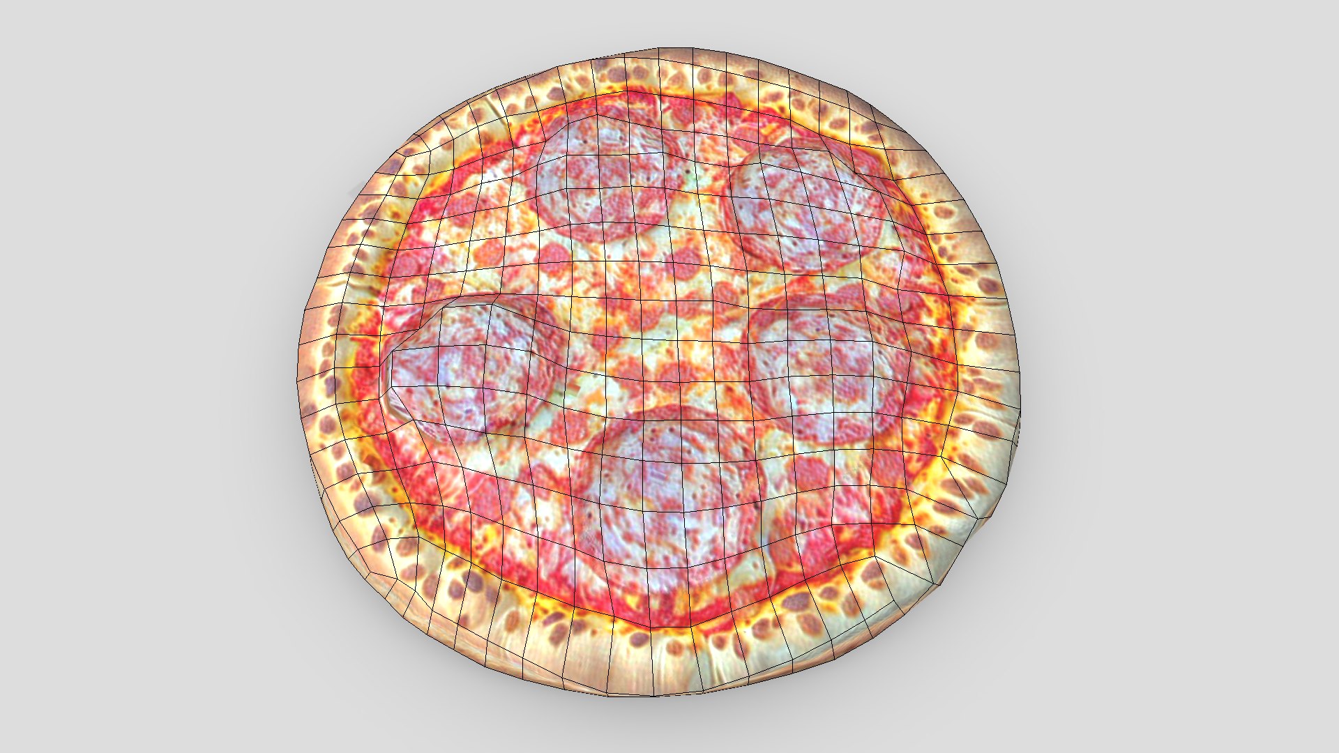 Free 3D Pizza Salami Model - TurboSquid 2212024
