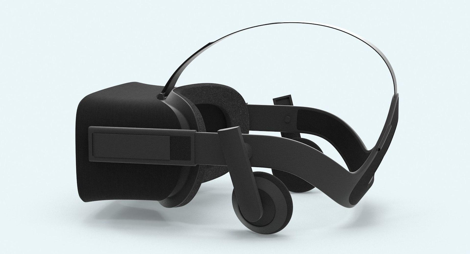 oculus rift set 3d model