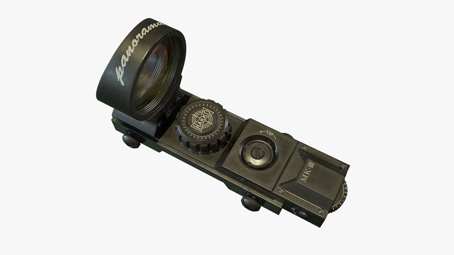 3D Optical Scope Panorama Mk3 Model - TurboSquid 1842125