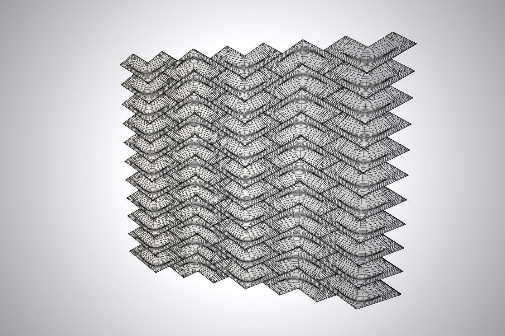 3D Pattern Wall - TurboSquid 1504802