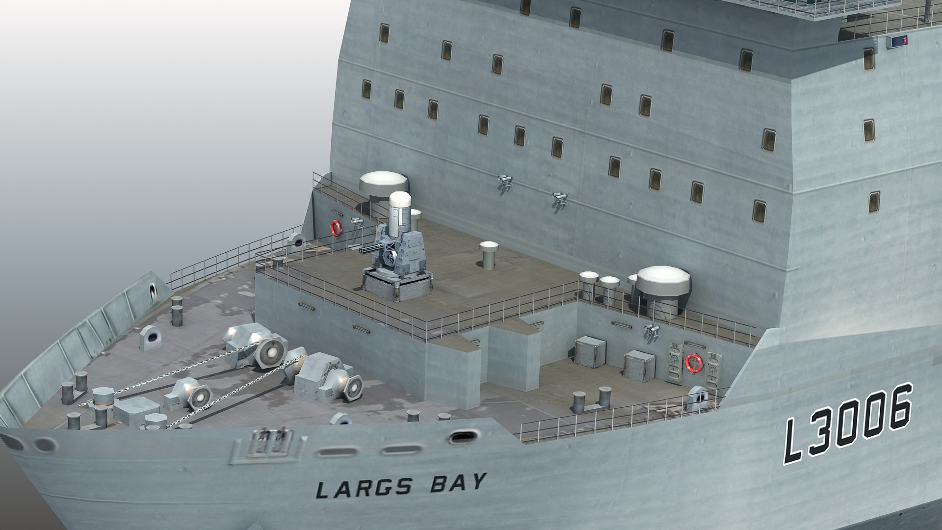 Hmas largs bay l3006 model - TurboSquid 1661180