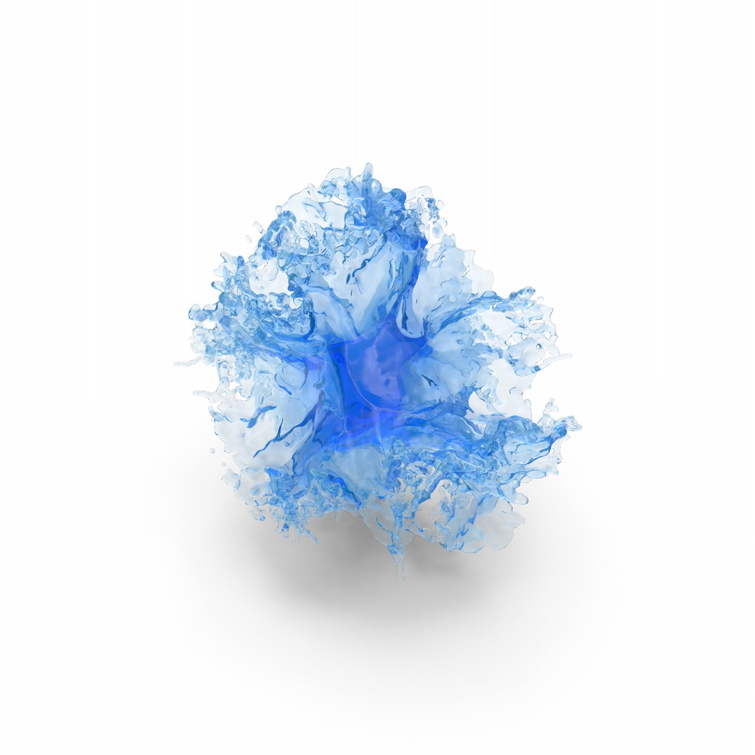 Liquid Splash 4 3D Model - TurboSquid 2220760
