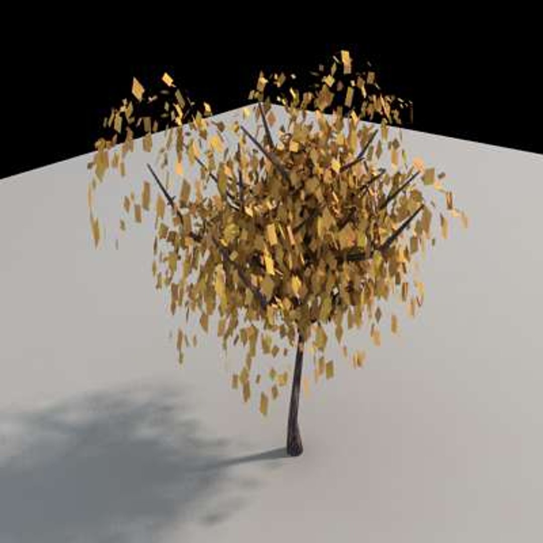 tree architectural 3d model