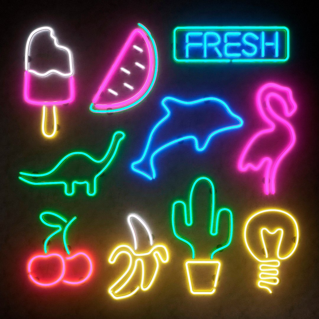 3D Light Modules Set 013 - TurboSquid 1422486