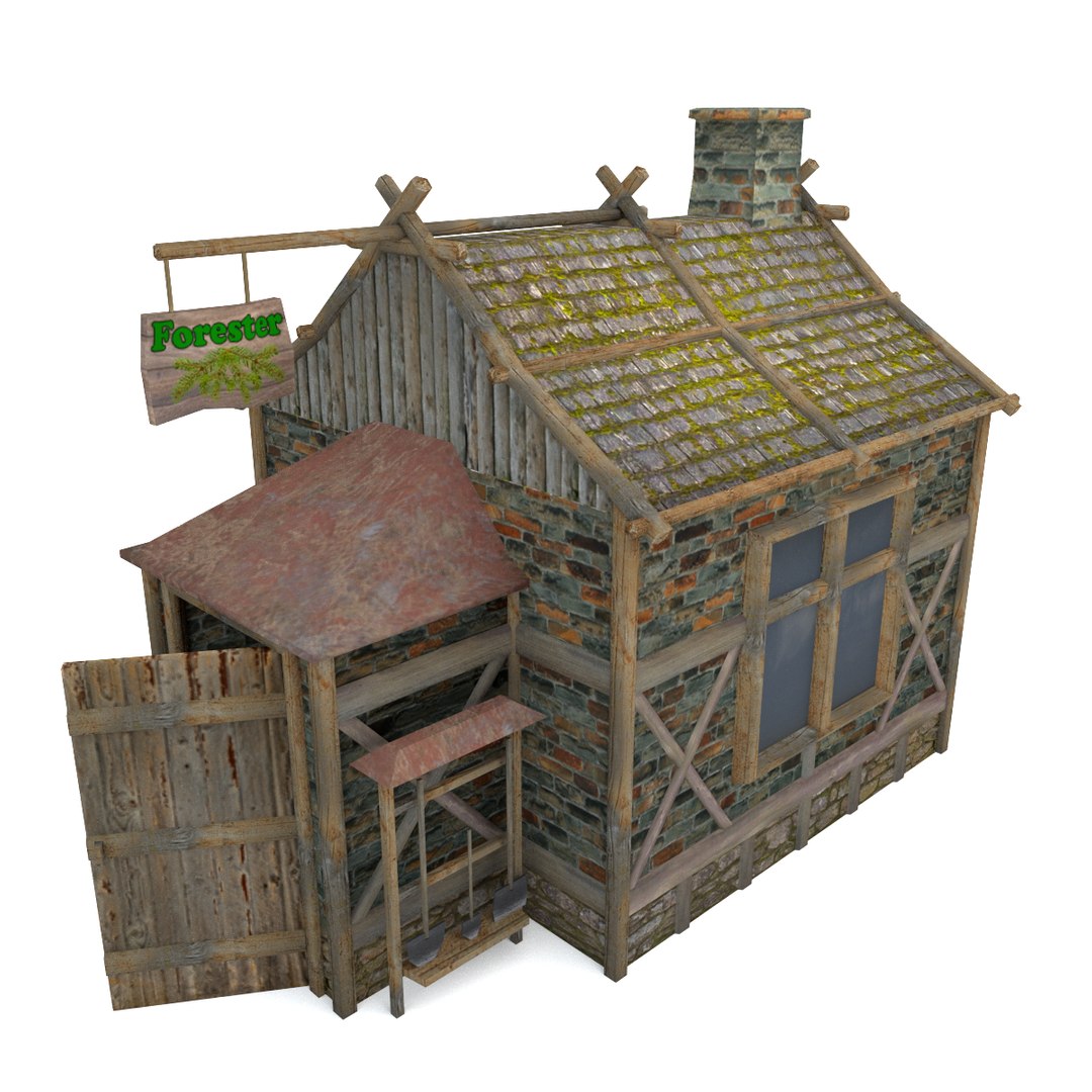 House Forester 3d 3ds