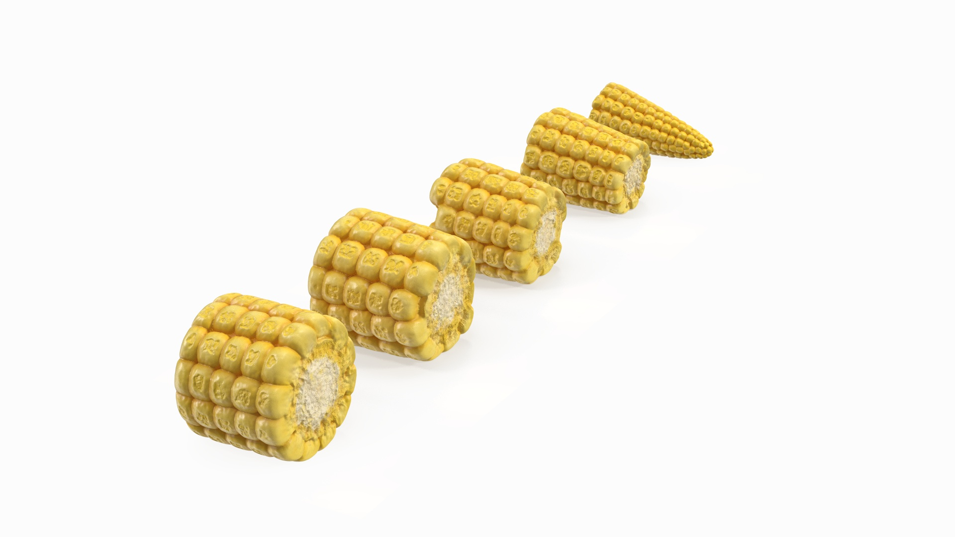 3D Sliced Baby Corn - TurboSquid 2187125