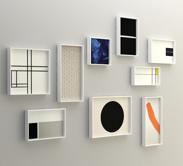 3d model frames