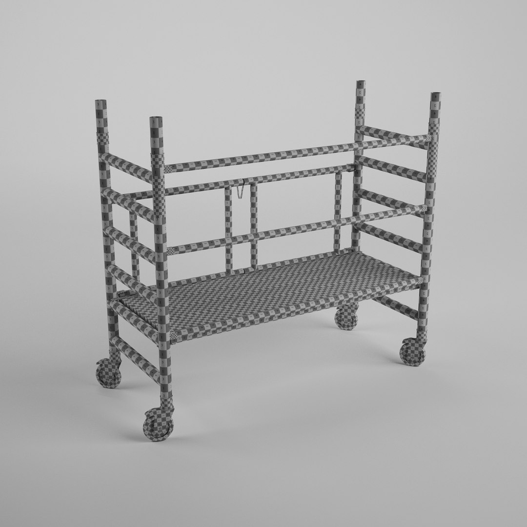 3d Model Scaffold Tower