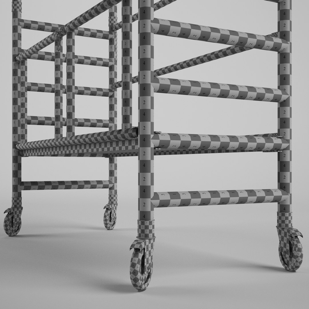 3d Model Scaffold Tower