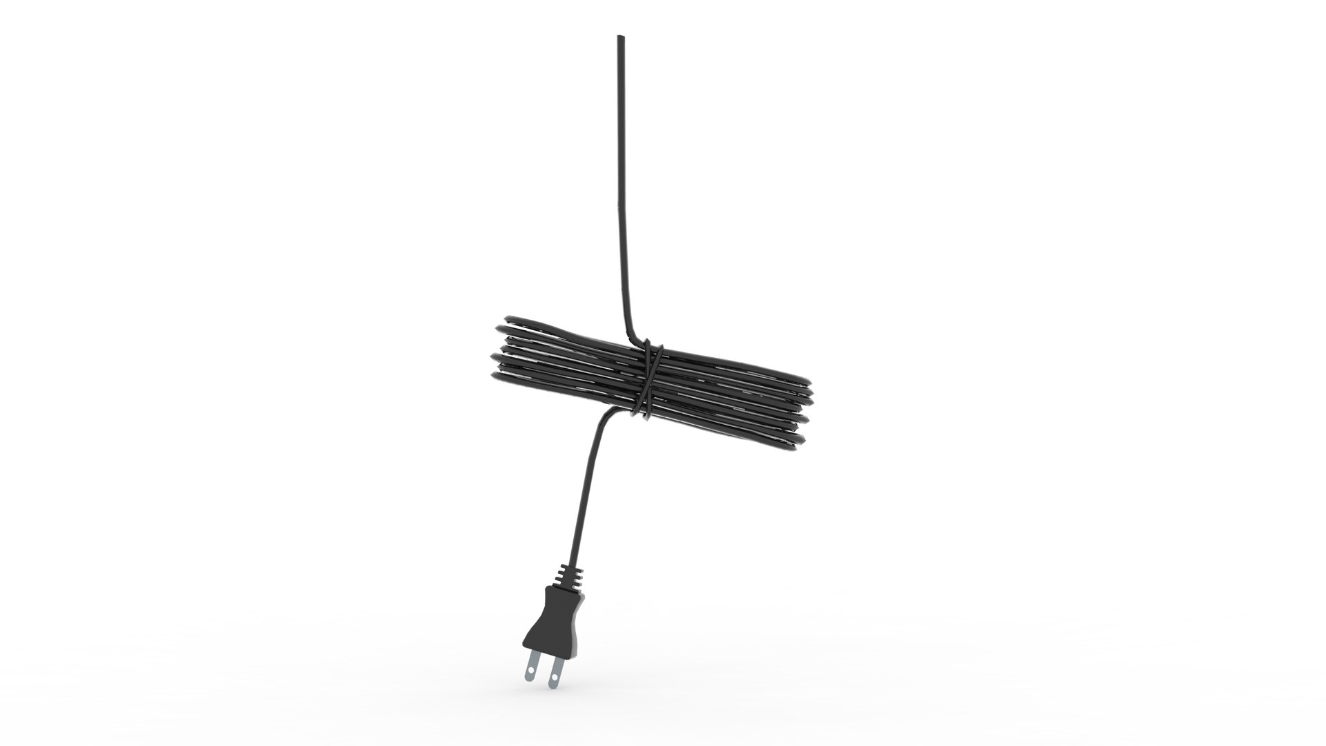 3D Power Cable Model - TurboSquid 2512549