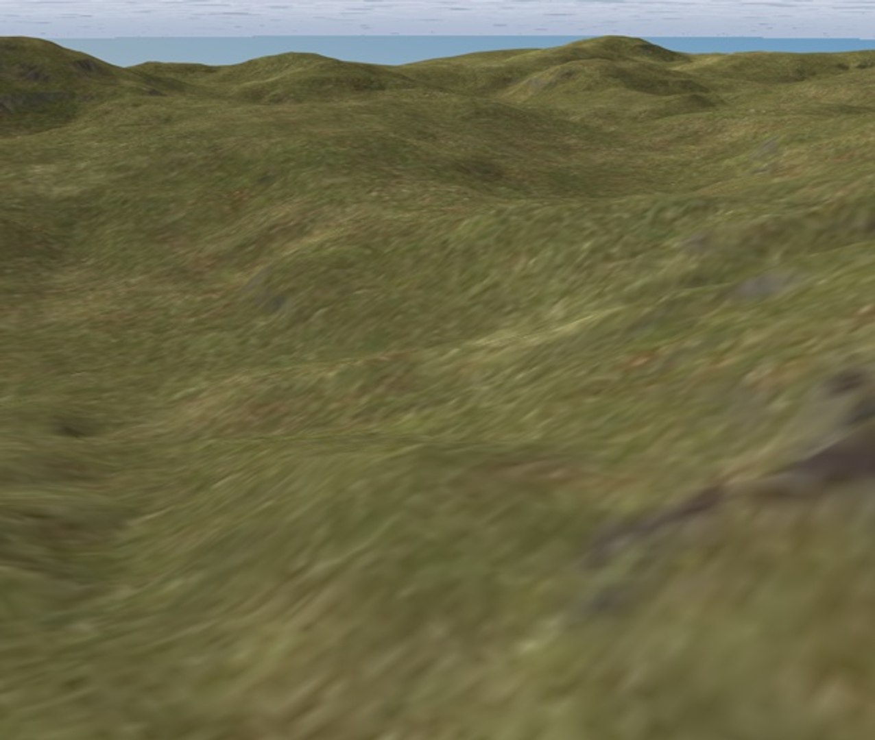 Terrain Landscape 3d Obj