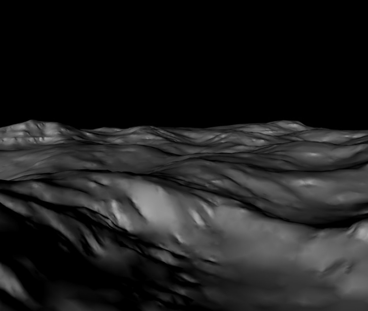 Terrain Landscape 3d Obj