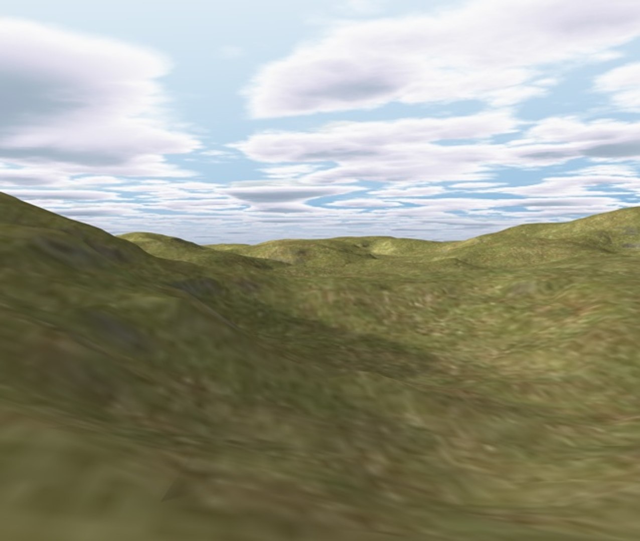 Terrain Landscape 3d Obj