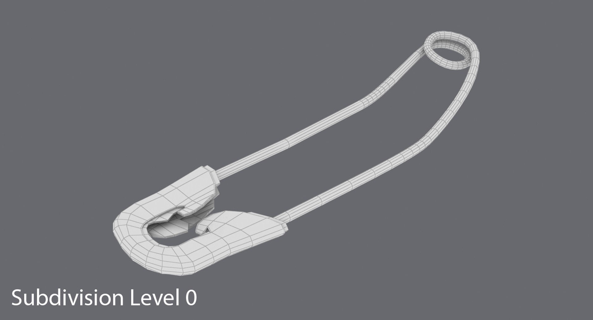 3d Diaper-pins---a-closed Model