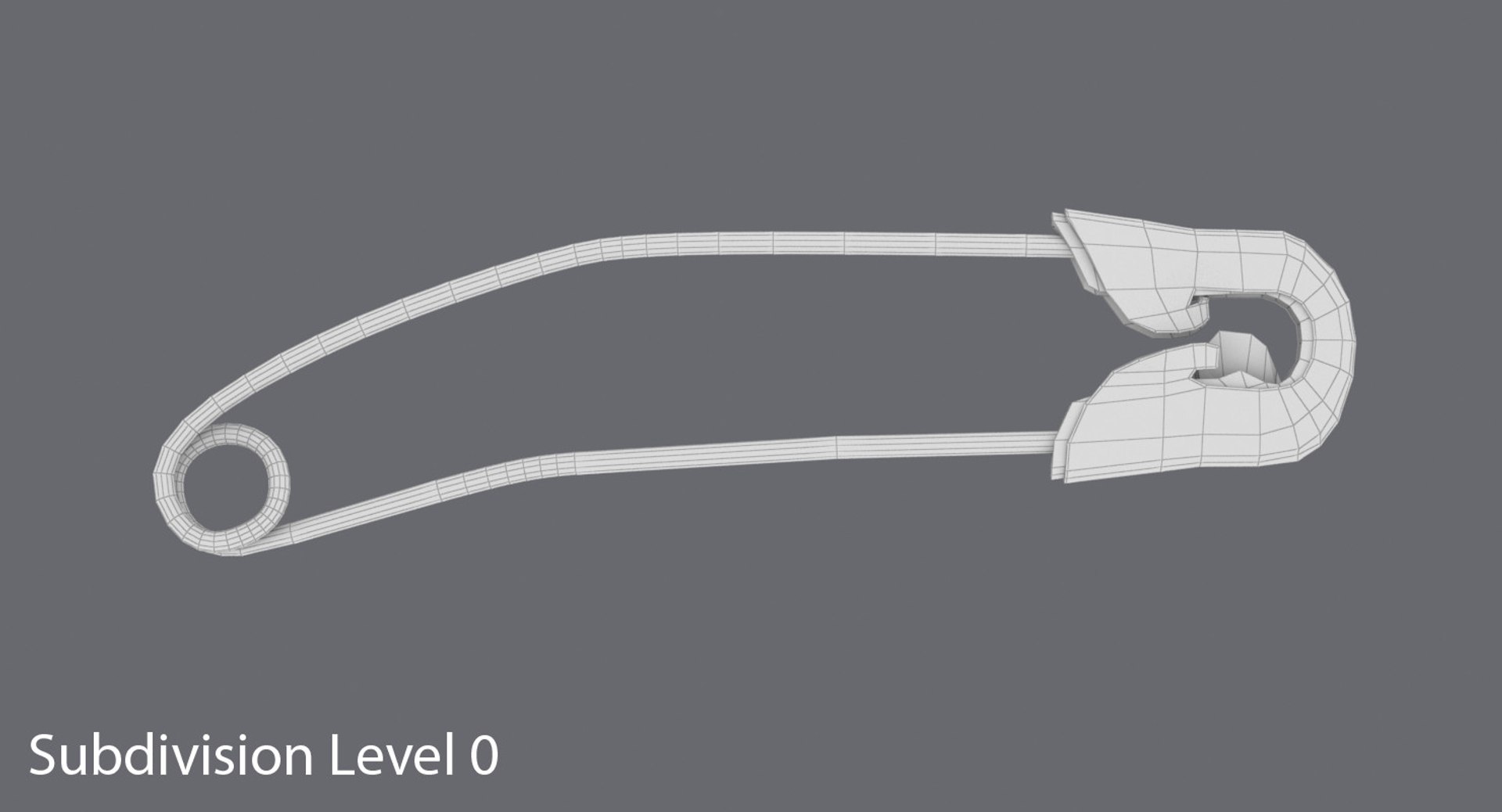 3d Diaper-pins---a-closed Model