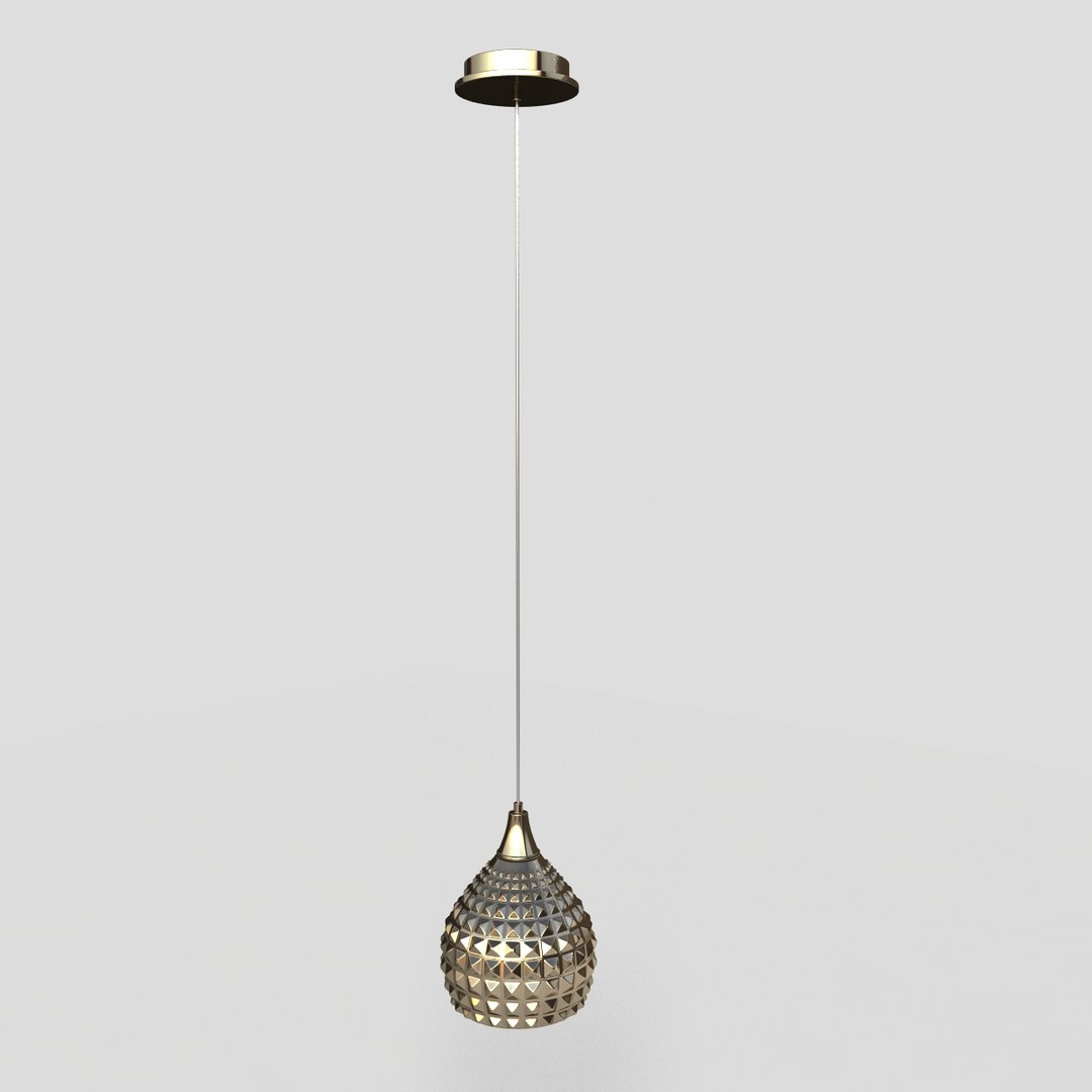 3d model of pendant light