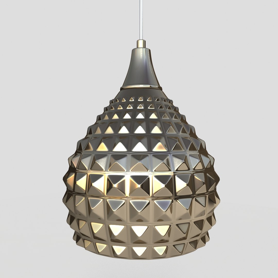 3d model of pendant light