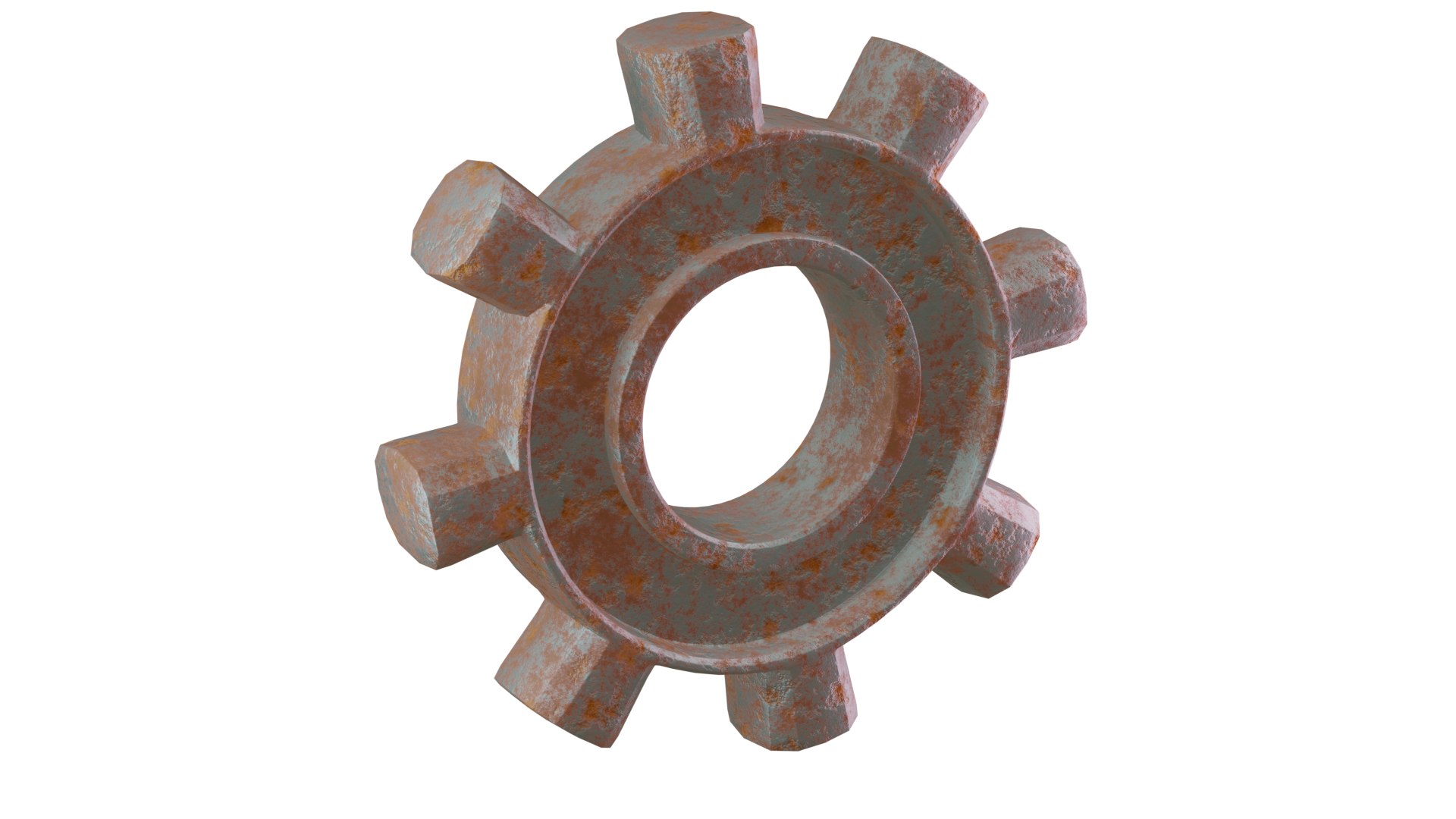3D Rusty Gear - TurboSquid 2313335