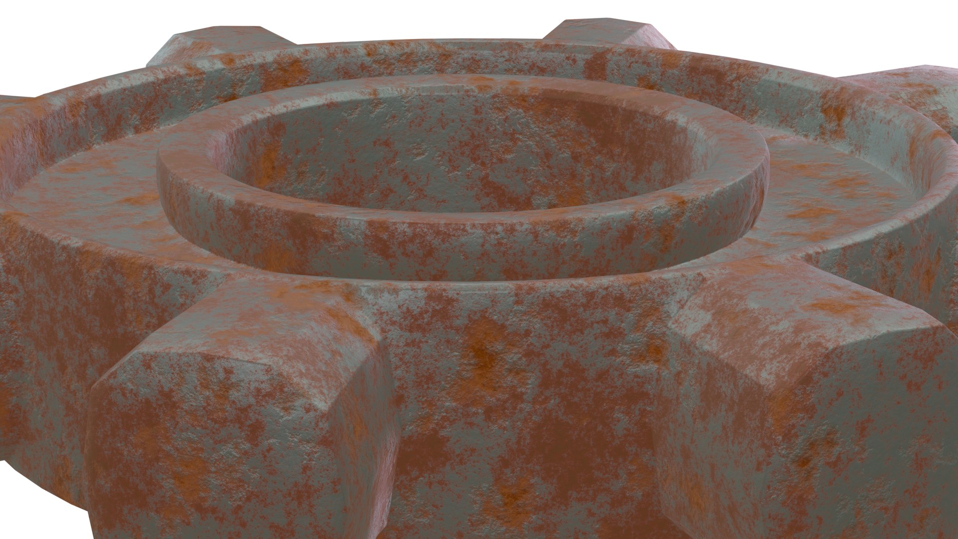 3D Rusty Gear - TurboSquid 2313335