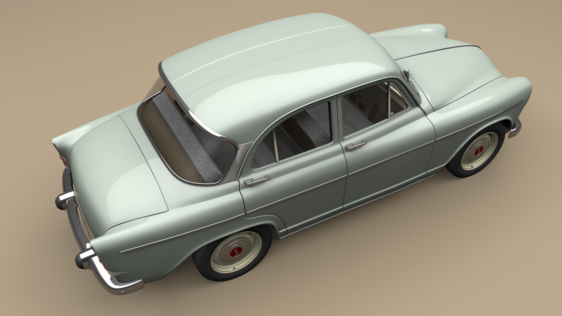 Aronde 1960 simca 3D model - TurboSquid 1418126