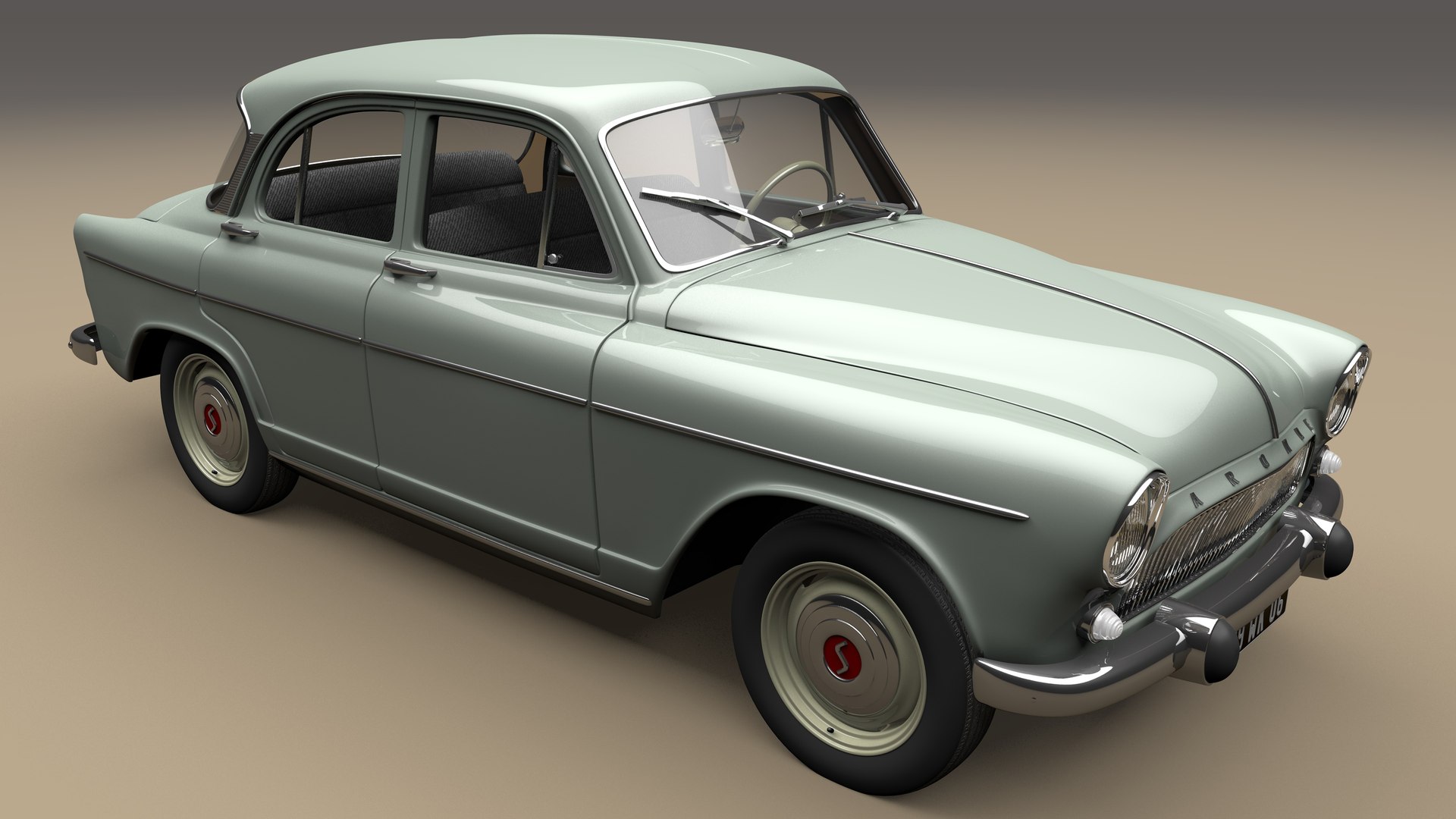 Aronde 1960 simca 3D model - TurboSquid 1418126