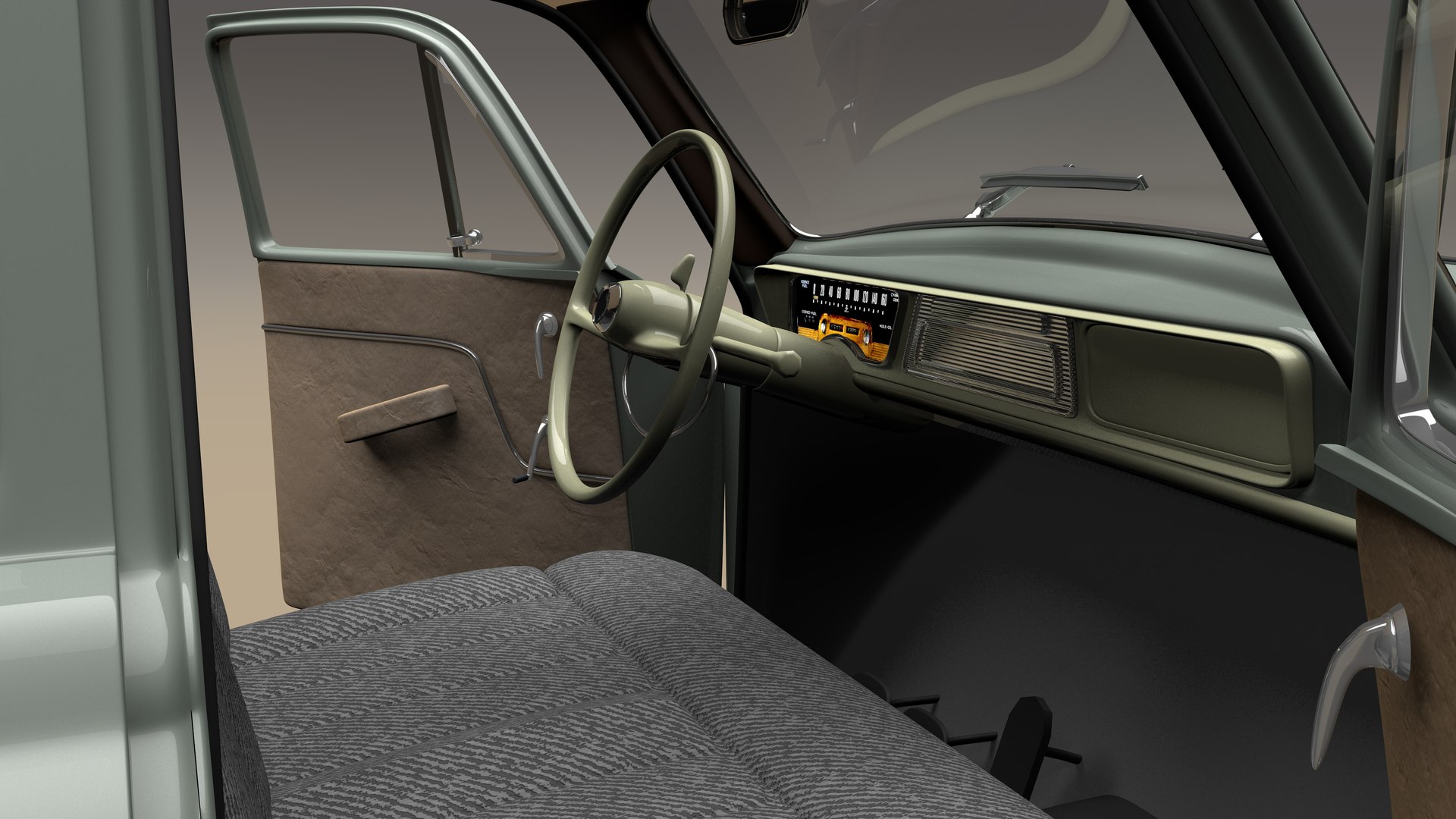 Aronde 1960 simca 3D model - TurboSquid 1418126