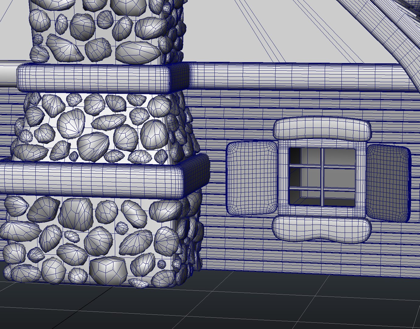 Cartoon Scenes 3d Obj