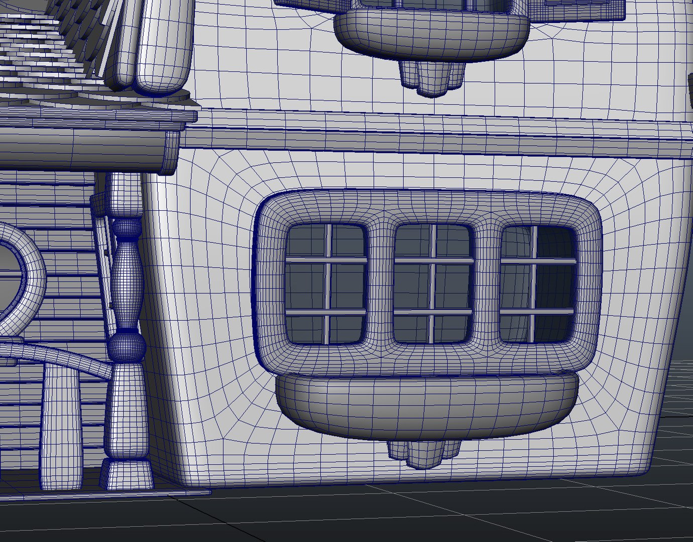 Cartoon Scenes 3d Obj