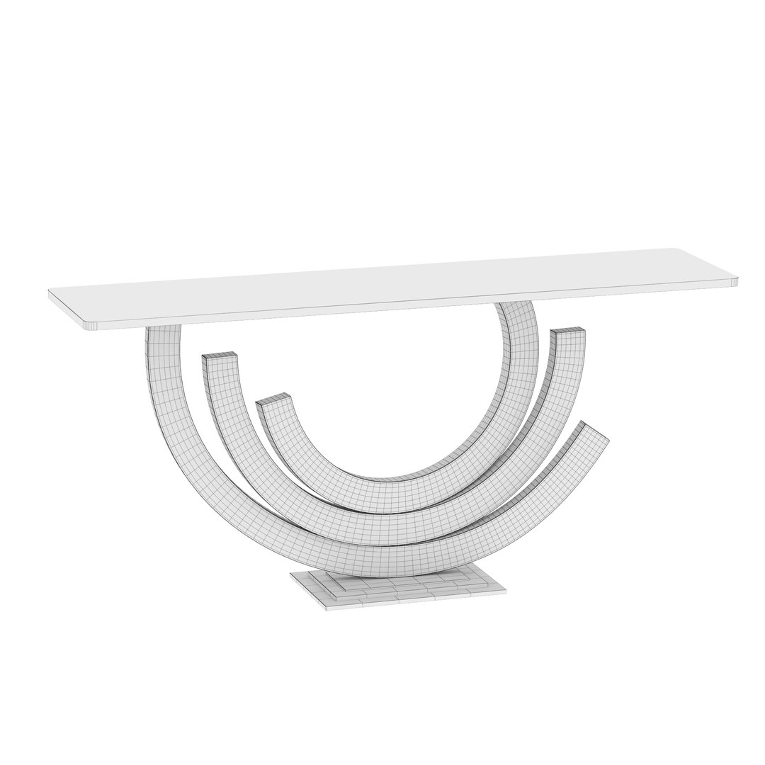 3D LUNA CONSOLE TABLE - TurboSquid 2069662