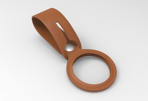 3D AirTag Classic Leather Loop - TurboSquid 1973513