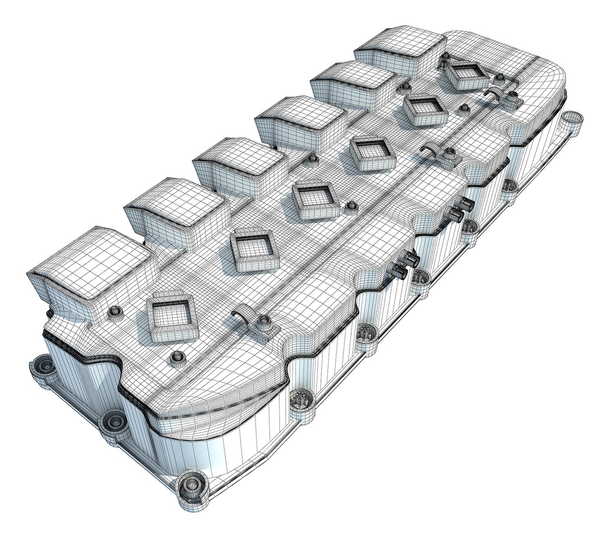 3D Valve Cover Engine - TurboSquid 1174619