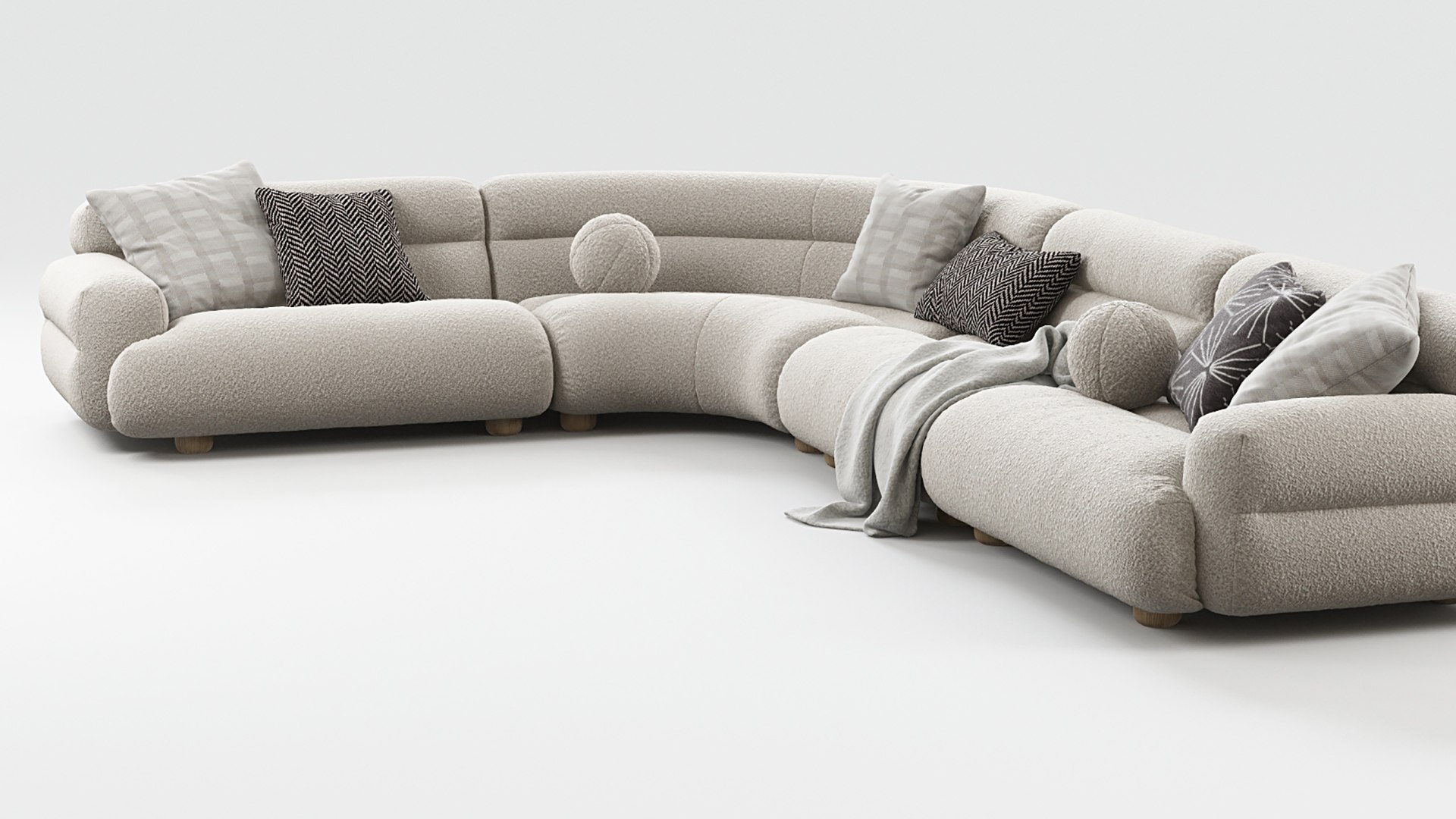 Valley Sofa Composition 1 Model - TurboSquid 2228115