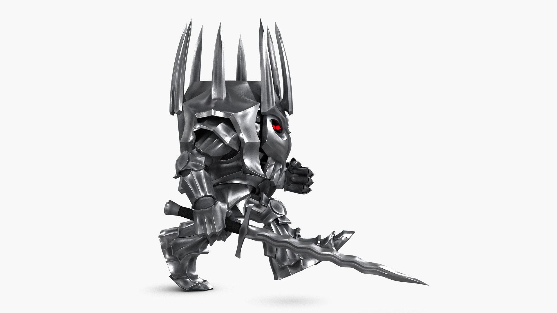 Evil Knight Rig 3D Model - TurboSquid 1553681