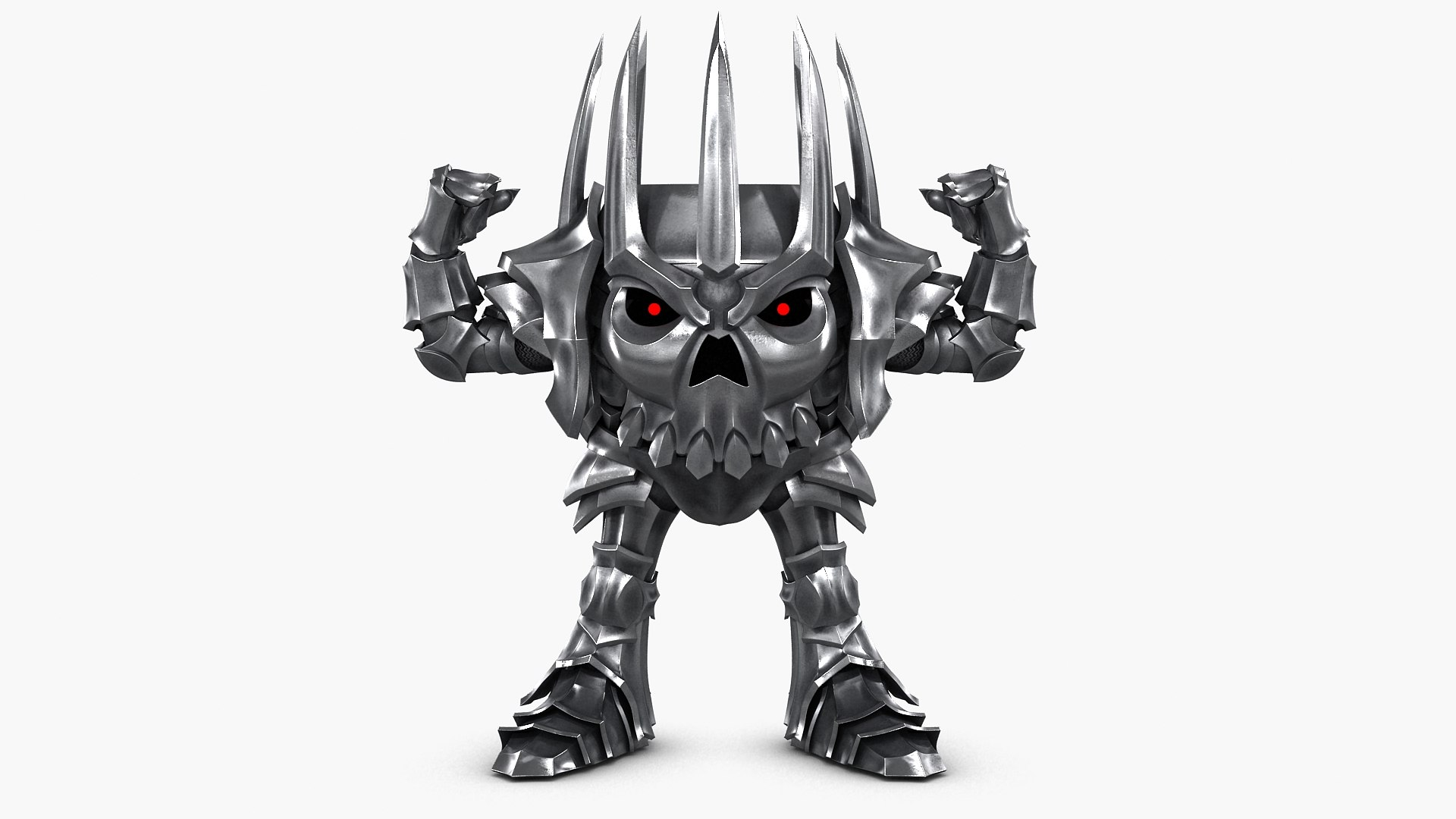 Evil Knight Rig 3D Model - TurboSquid 1553681
