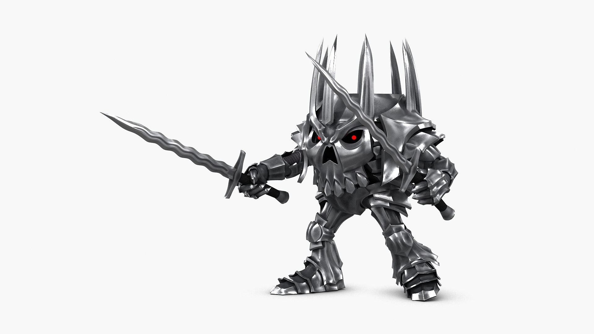 Evil Knight Rig 3D Model - TurboSquid 1553681