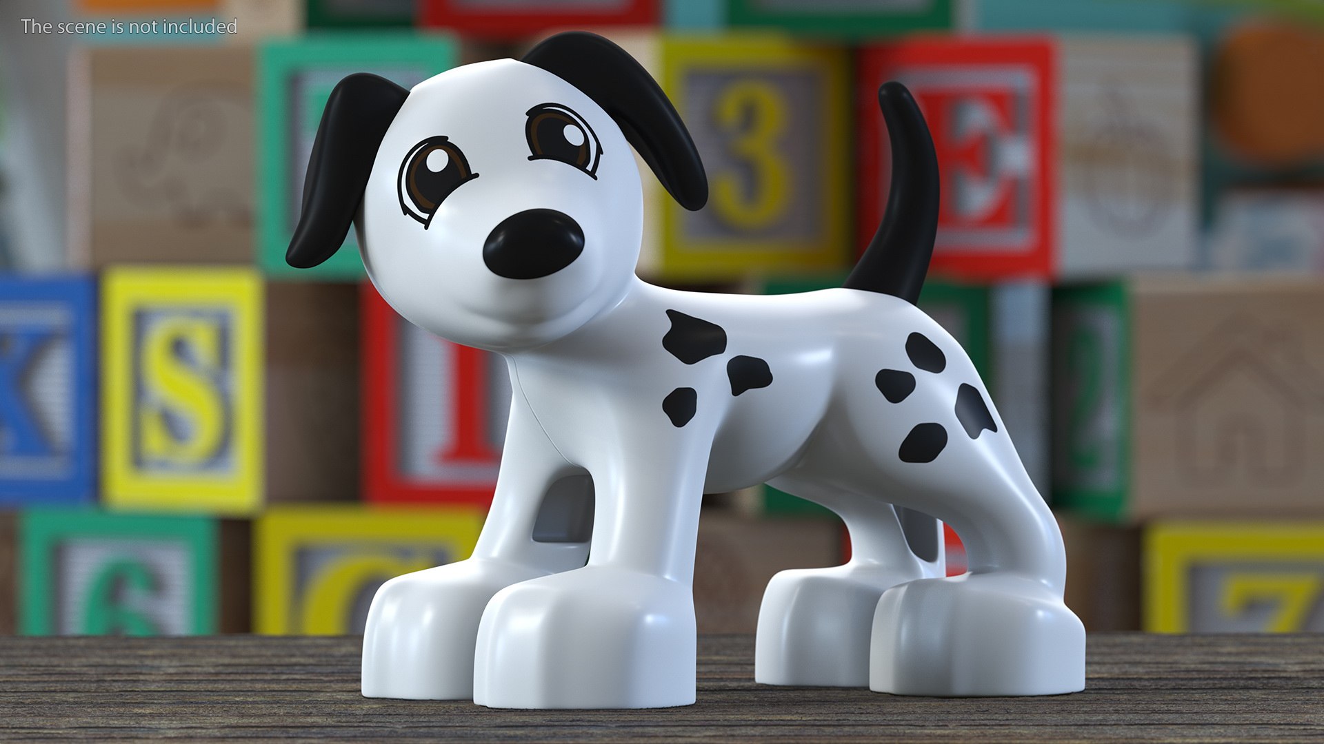 3D Lego Duplo Dog White - TurboSquid 1825841