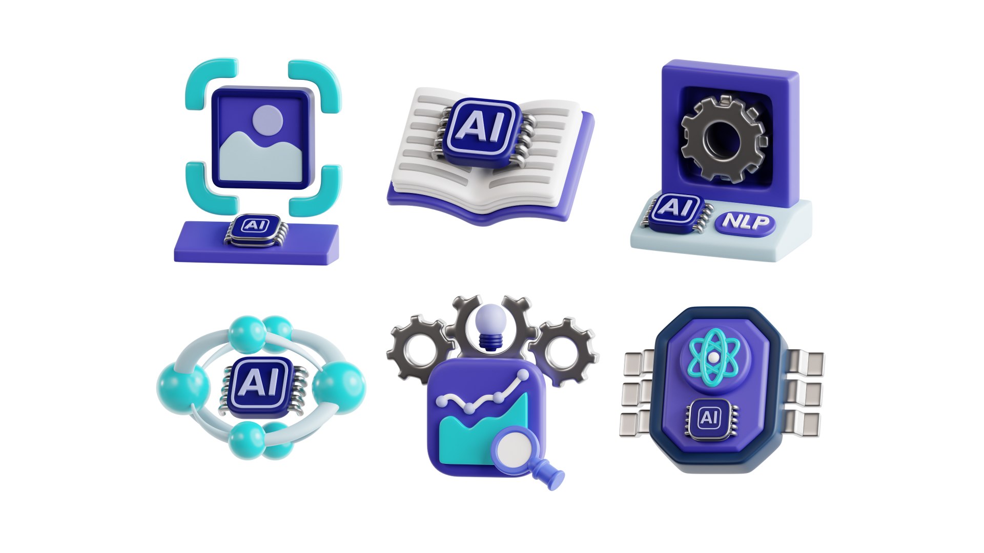 Artificial Intelligence 3D Collection 3D Model - TurboSquid 2259931