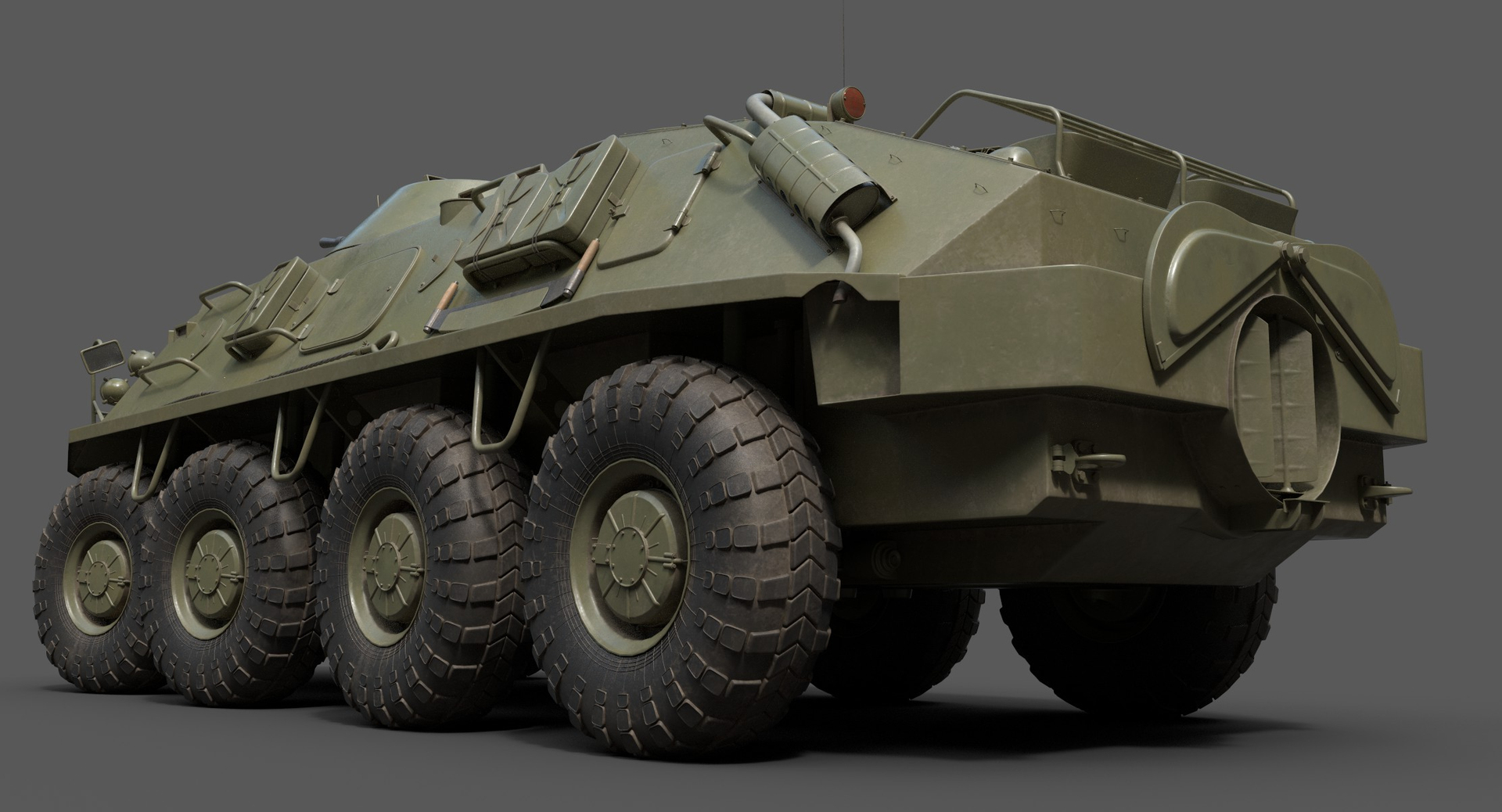 3D model soviet apc btr-60 60 - TurboSquid 1347579