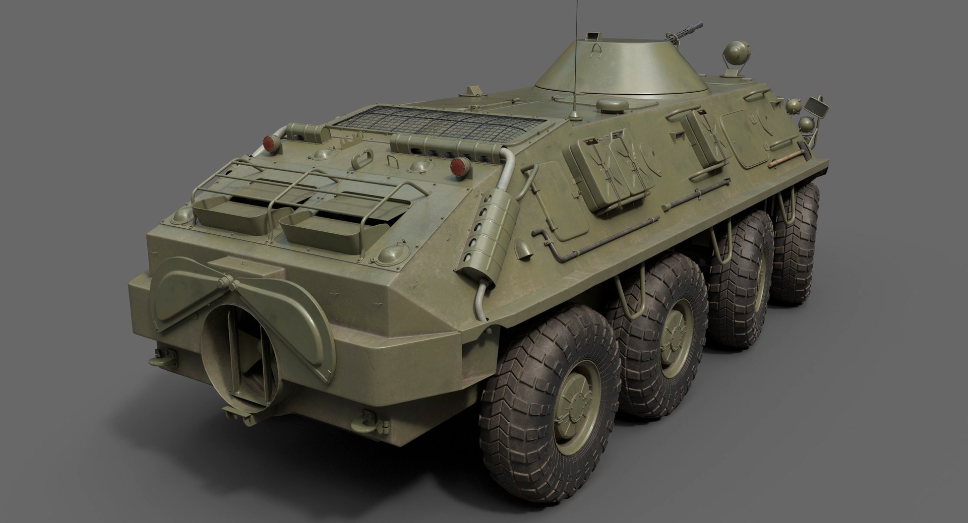 3D Model Soviet Apc Btr-60 60 - TurboSquid 1347579
