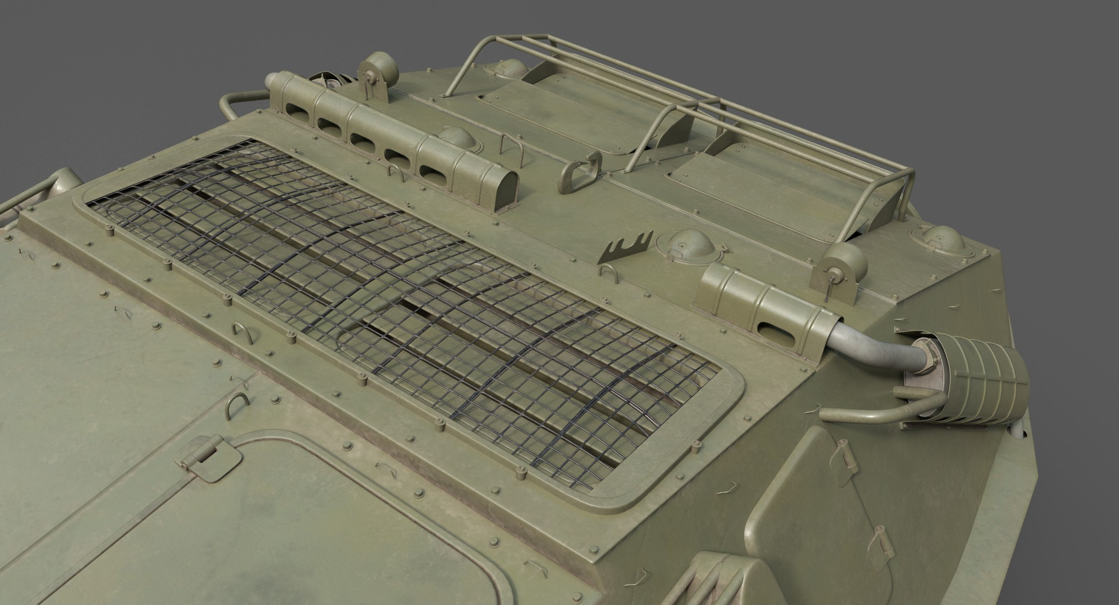 3D model soviet apc btr-60 60 - TurboSquid 1347579