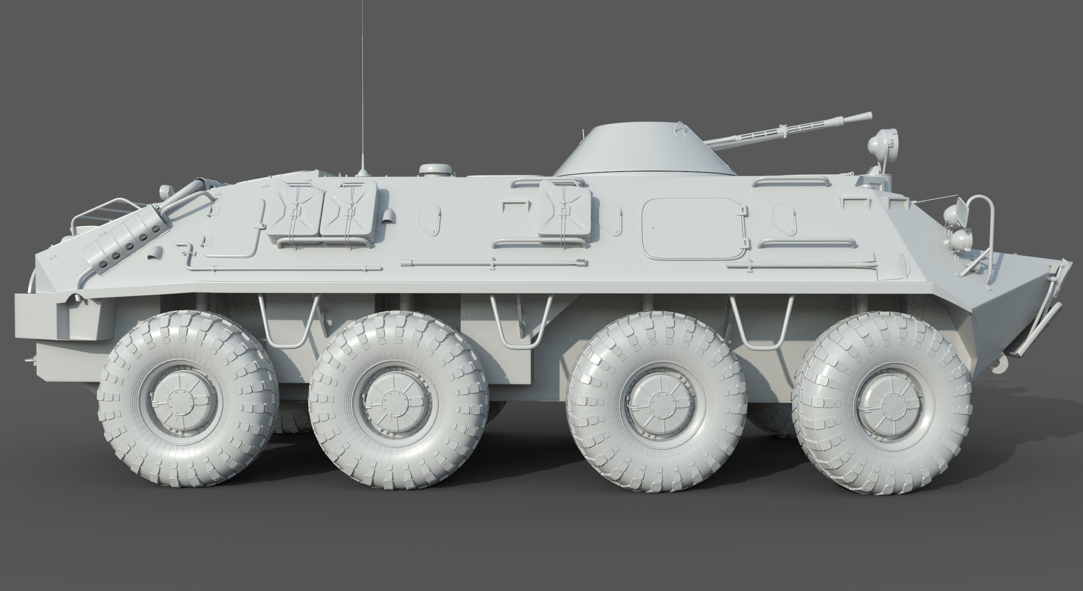 3D model soviet apc btr-60 60 - TurboSquid 1347579