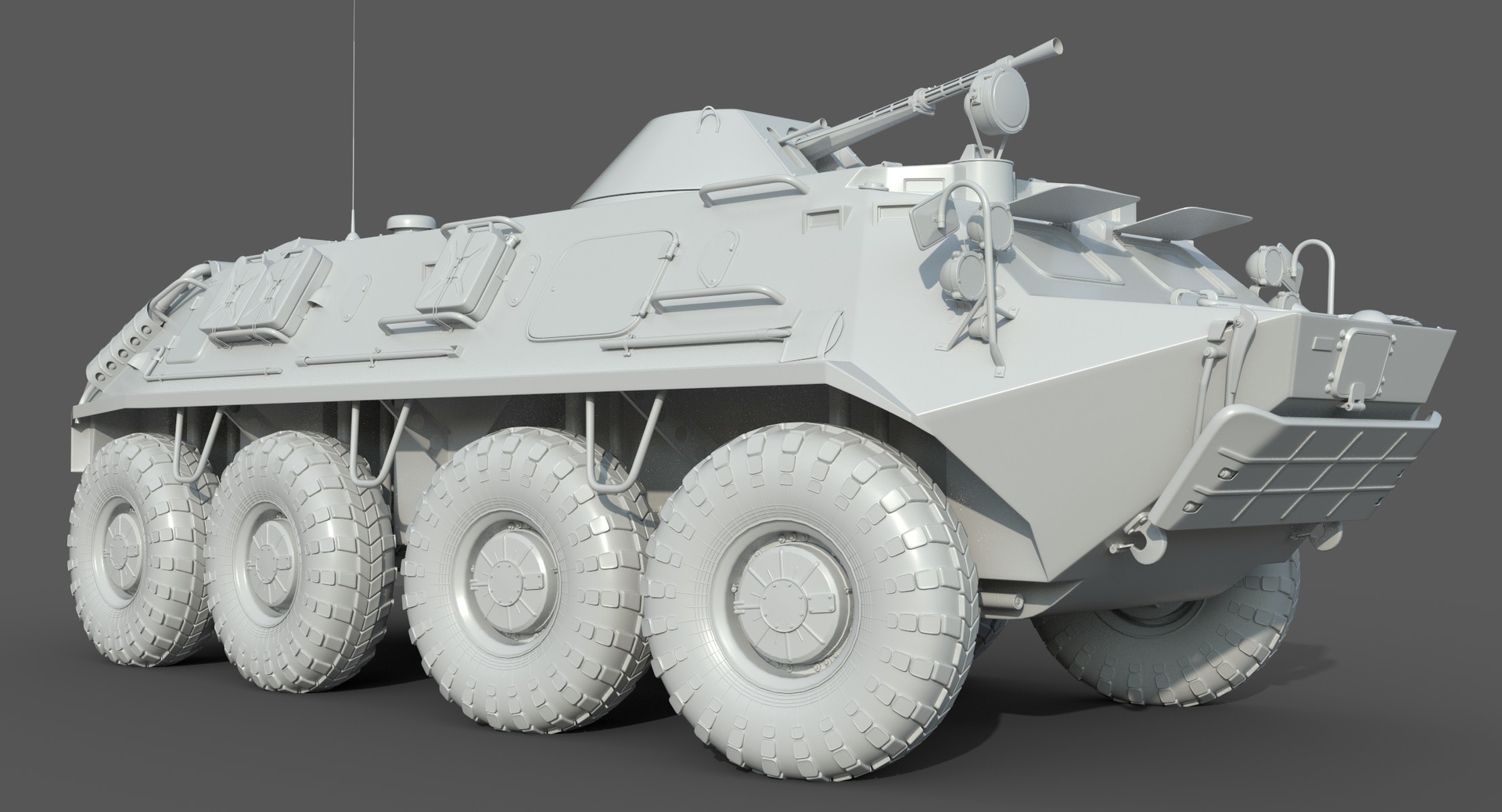 3D model soviet apc btr-60 60 - TurboSquid 1347579