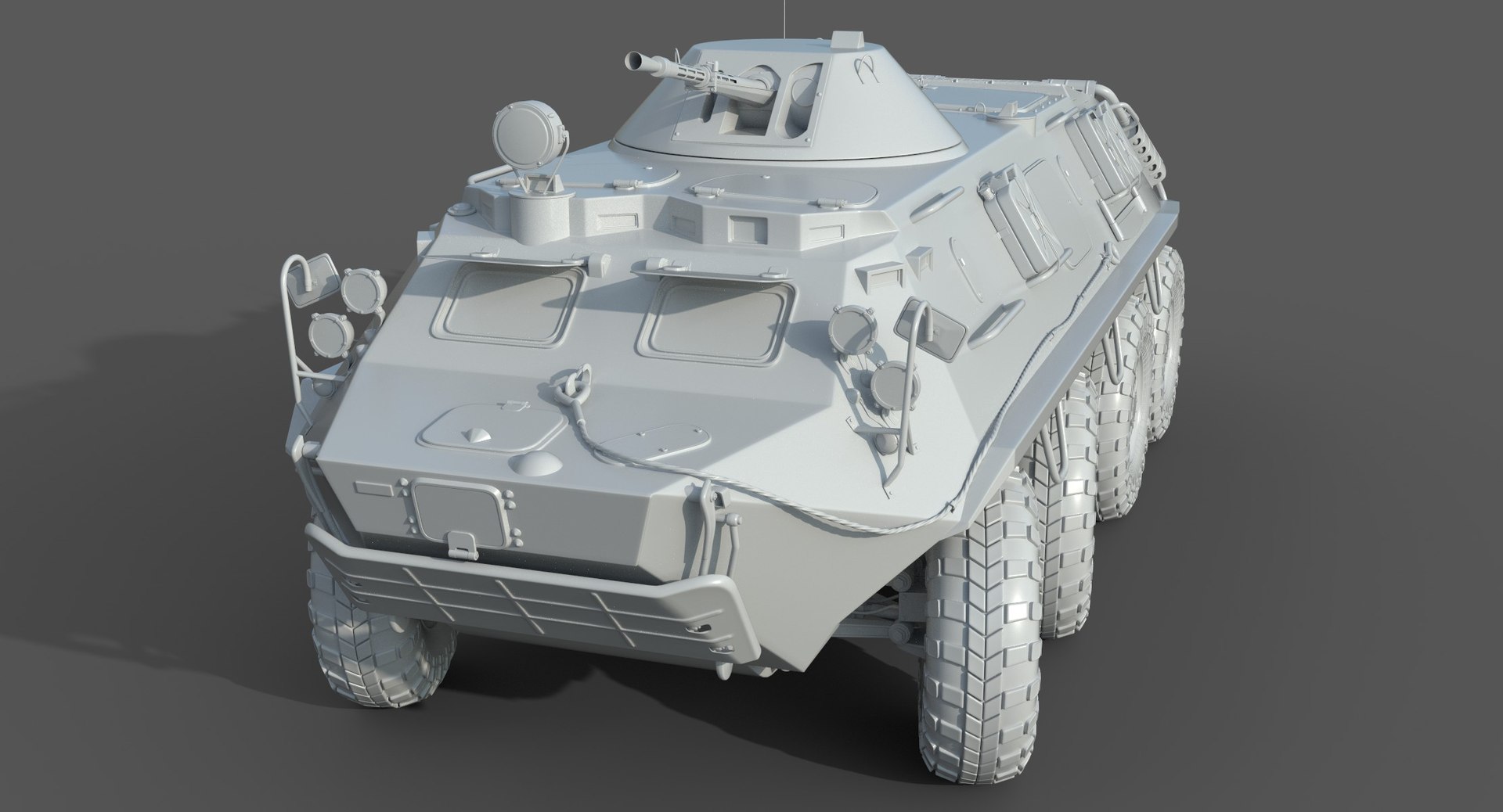3D model soviet apc btr-60 60 - TurboSquid 1347579